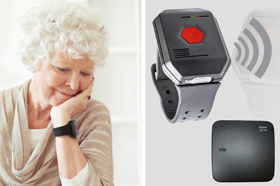Tunstall Hausnotruf-System Lifeline Vi classic incl. Funksender ...